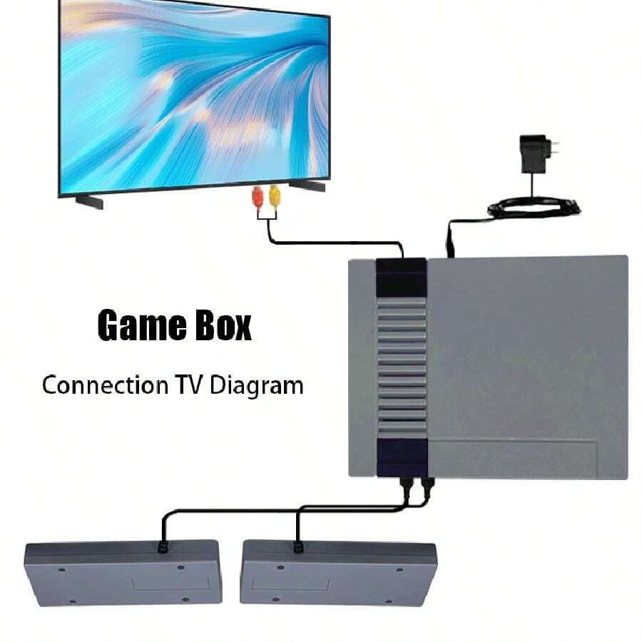 Mini Game Console, Connected To TV Console, Two Handed Handle Supports ...