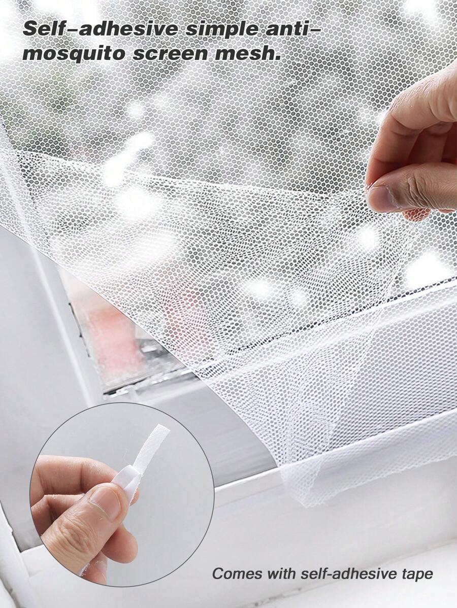 1pc Self-Adhesive Insect-Proof Flyscreen Without Drilling, Easy Install ...