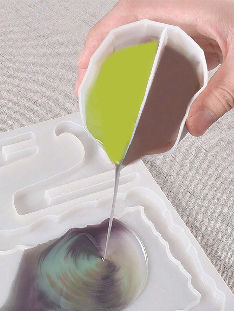 Split Cups For Paint Pouring Liquid Art Silicone Split Cups Resin ...