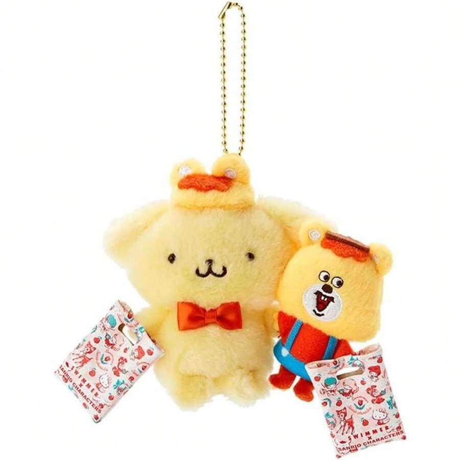 Sanrio Pompompurin Mascot Stand SWIMMER*SANRIO CHARACTERS Pompompurin ...