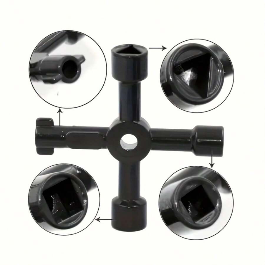 1pc 4-In-1 Multi-Purpose Electric Control Cabinet Repair Wrench ...