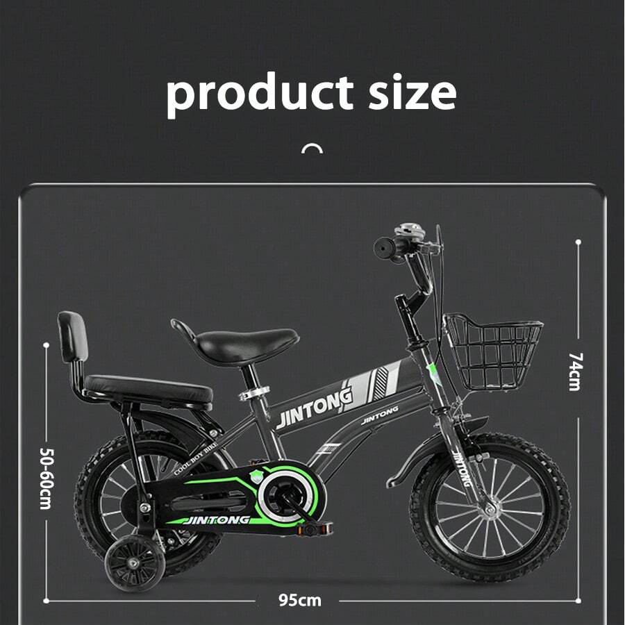 2024 Newest Model 12 14 Inch Kid Princess Bike With Training Wheel ...