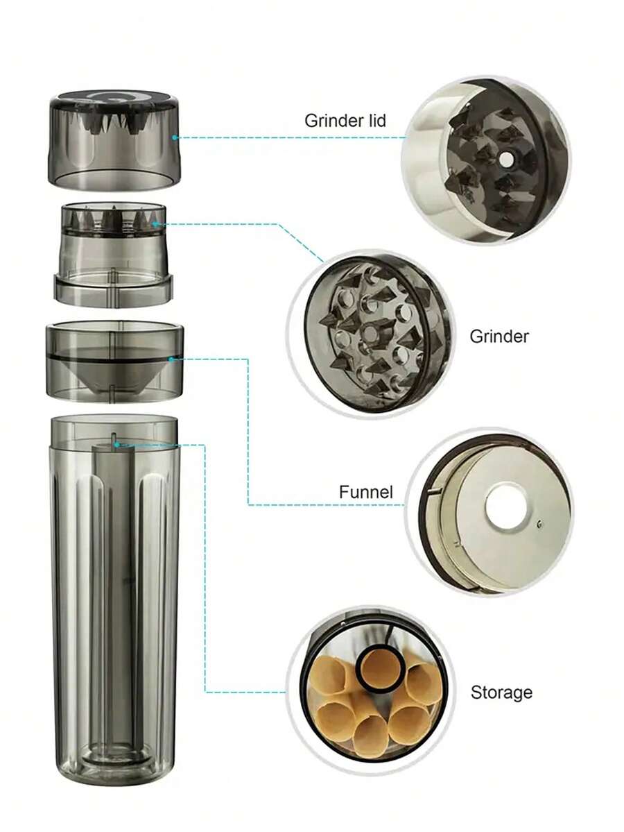 1pc Mini Manual Joint Roller Maker Flower Tower With Cone Holder 4 ...