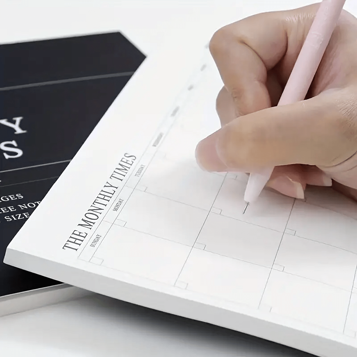 1pc Monthly Planner, Stationery And Gift Packaging Supplies, Simple Day ...