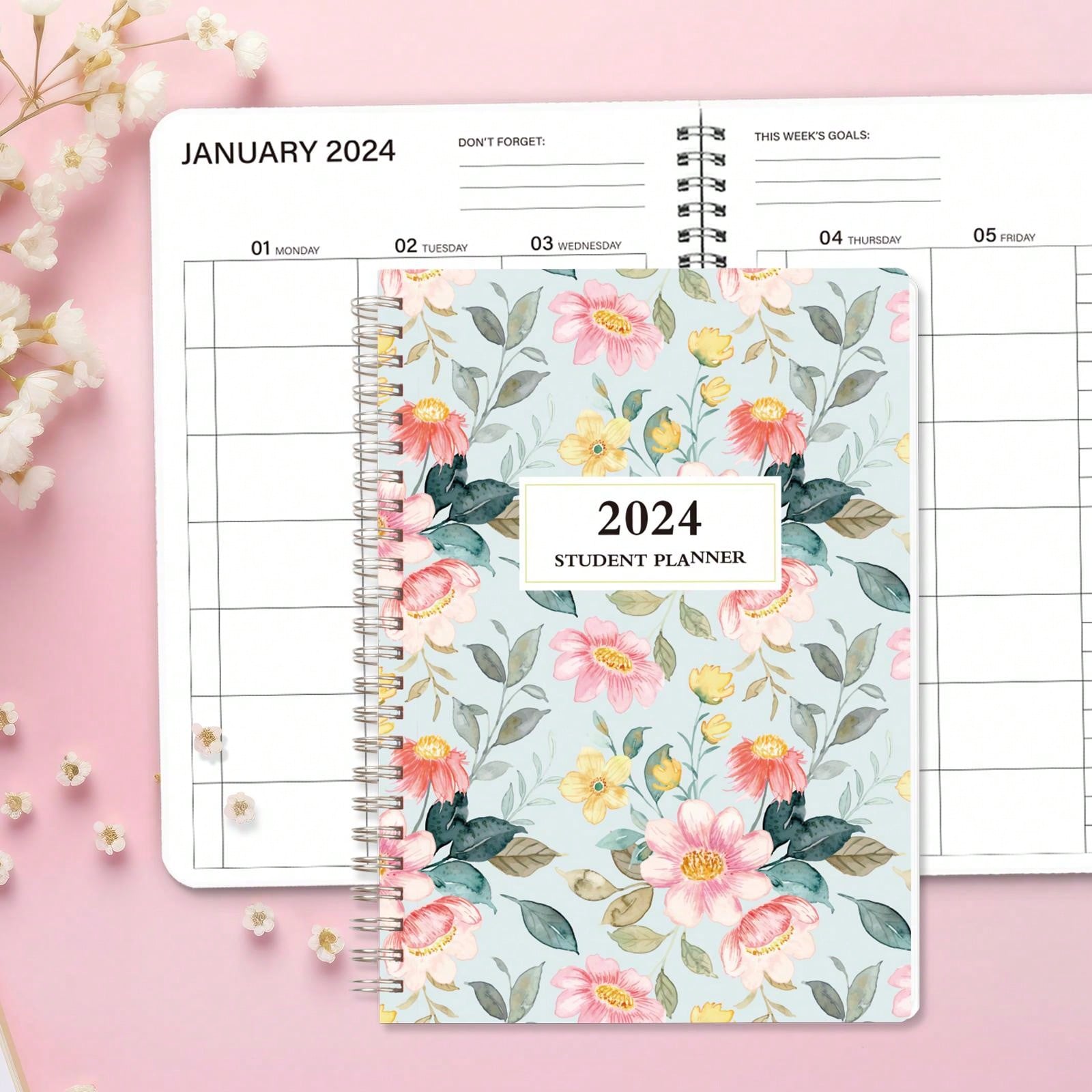 At A Glance Weekly Planner 2024 Weekly Planner Spiral Bound To Do List ...