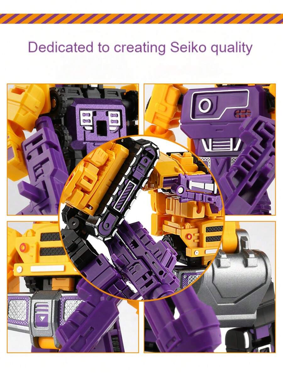 1pc New Alloy Combination Deformation Excavator & Bulldozer Engineering ...