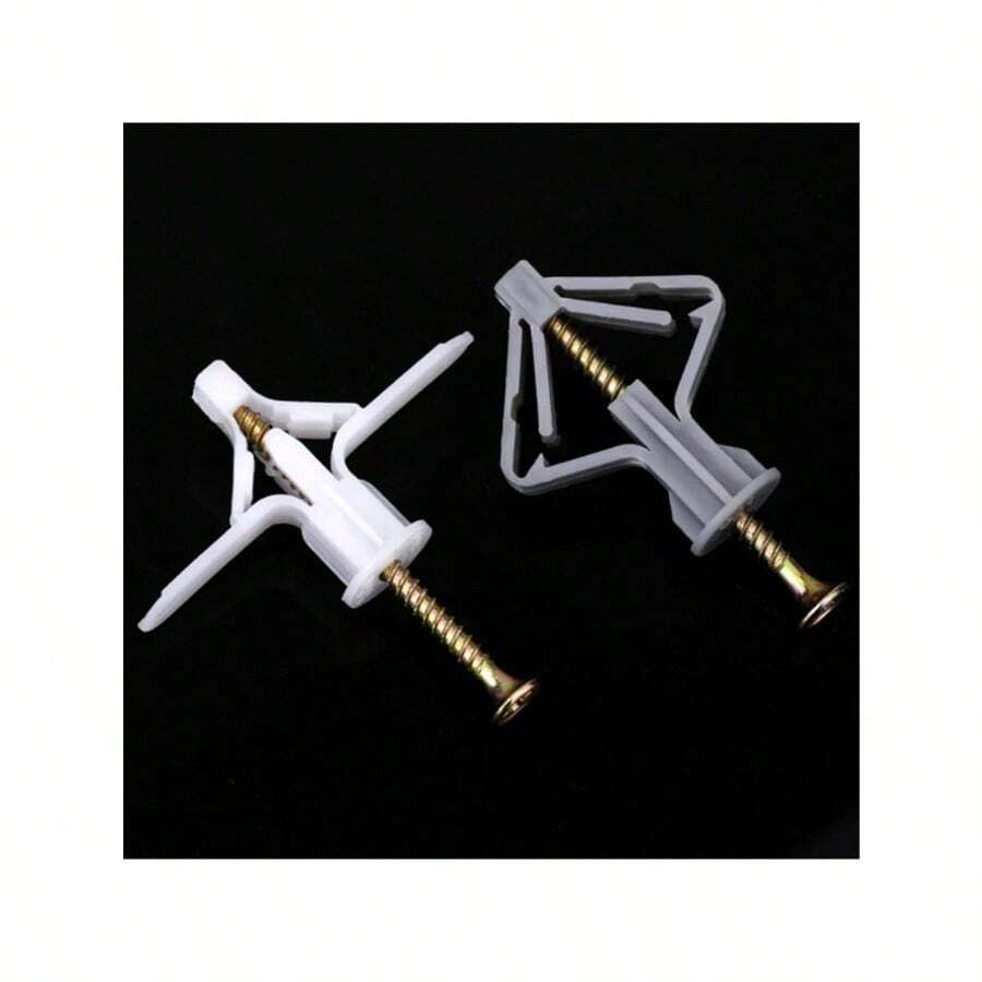 50pcs Butterfly Shaped Plastic Expansion Pipe & Screw Set | SHEIN USA