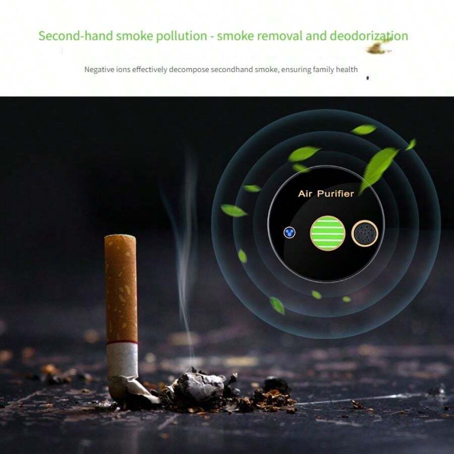 Multi-Functional Portable Usb Air Purifier, Eliminates Smoke Odor ...