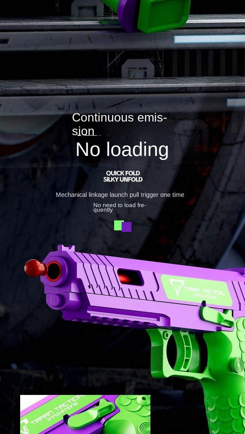 Mechanical Semi-Automatic Pistol, Automatic Toy Gun, Boy's Pistol ...