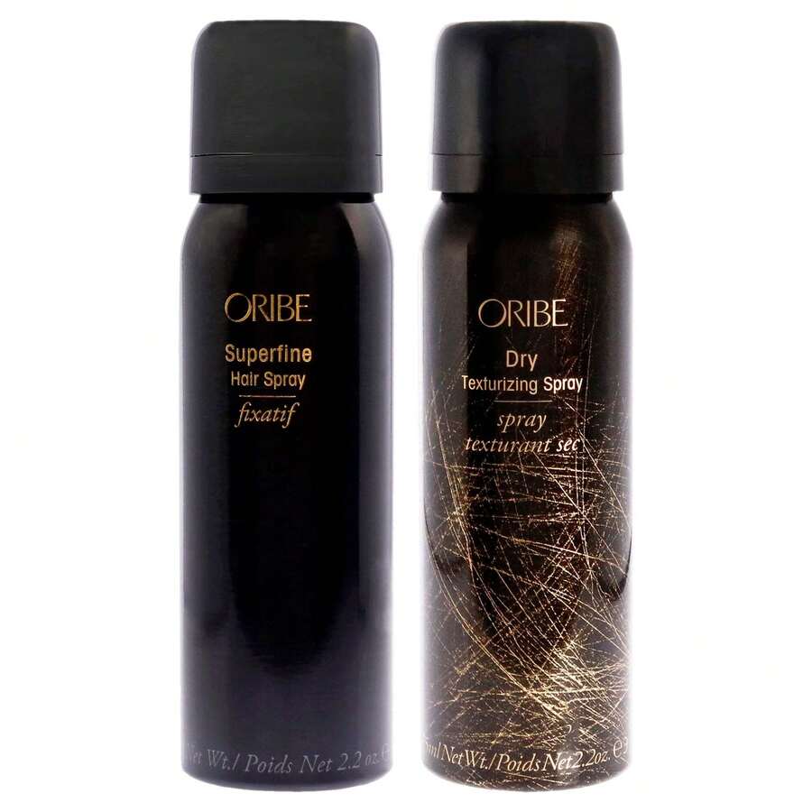 Superfine Hairspray And Dry Texturizing Spray Kit By Oribe For Unisex ...