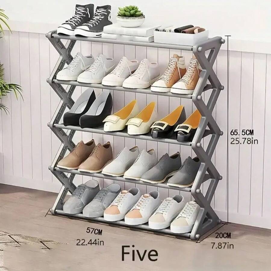 Easy Multi-Layer Assembly Shoe Rack, Multi-Purpose Home And Dormitory ...