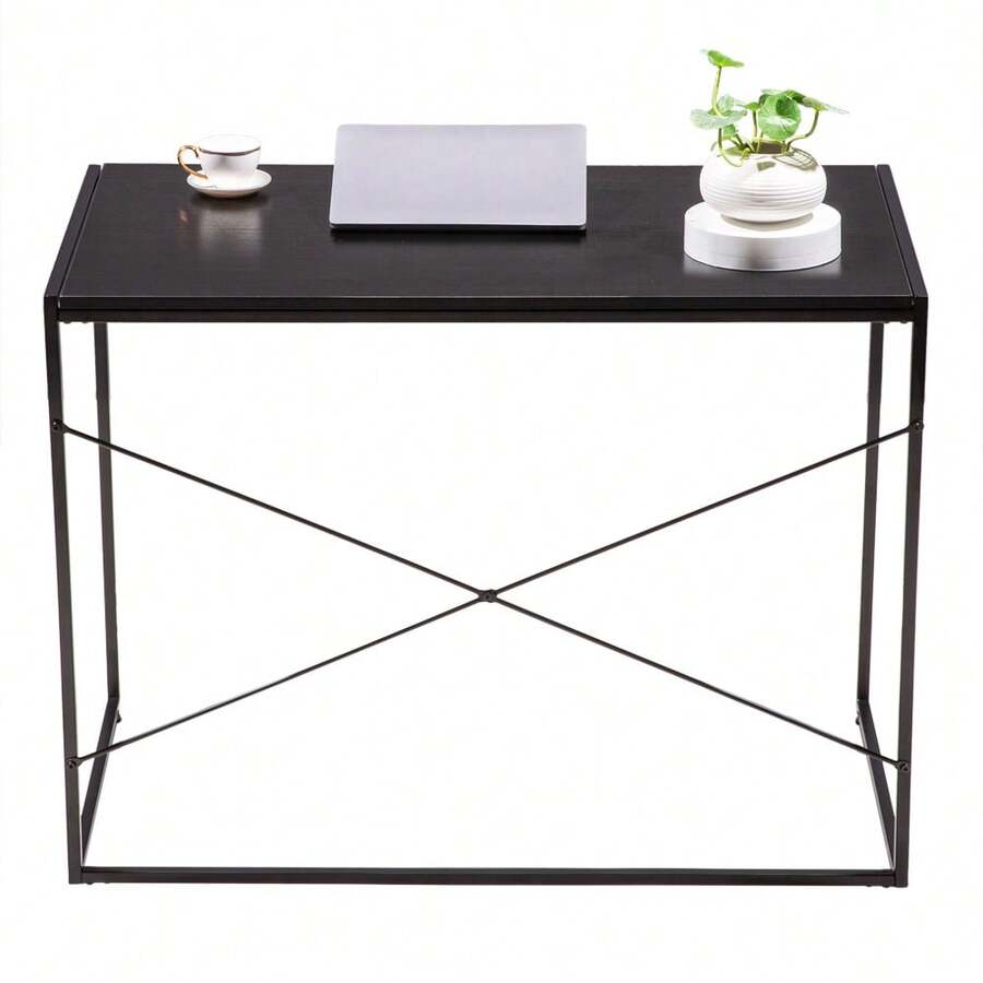 (100 X 50 X 75cm) Simple Crossing Student Table Computer Desk Office ...
