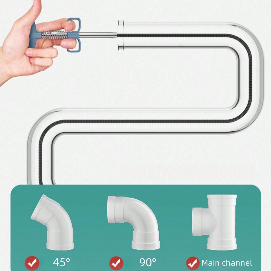 1pc Multifunctional, Labor-Saving And Lightweight Drain Unblocker For ...