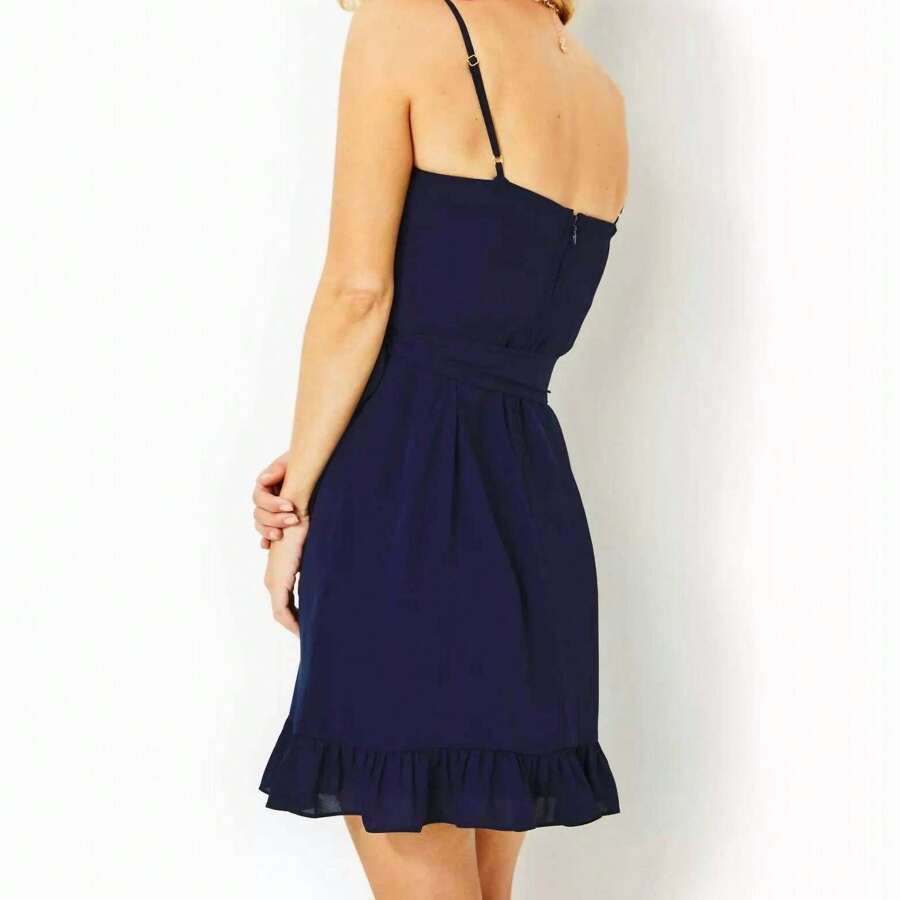 Lilly Pulitzer LILLY PULITZER Alisa Dress In True Navy | SHEIN USA