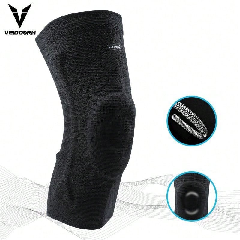 veidoorn Veidoorn 1pc Professional Knee Support With Spring Stabilizer ...