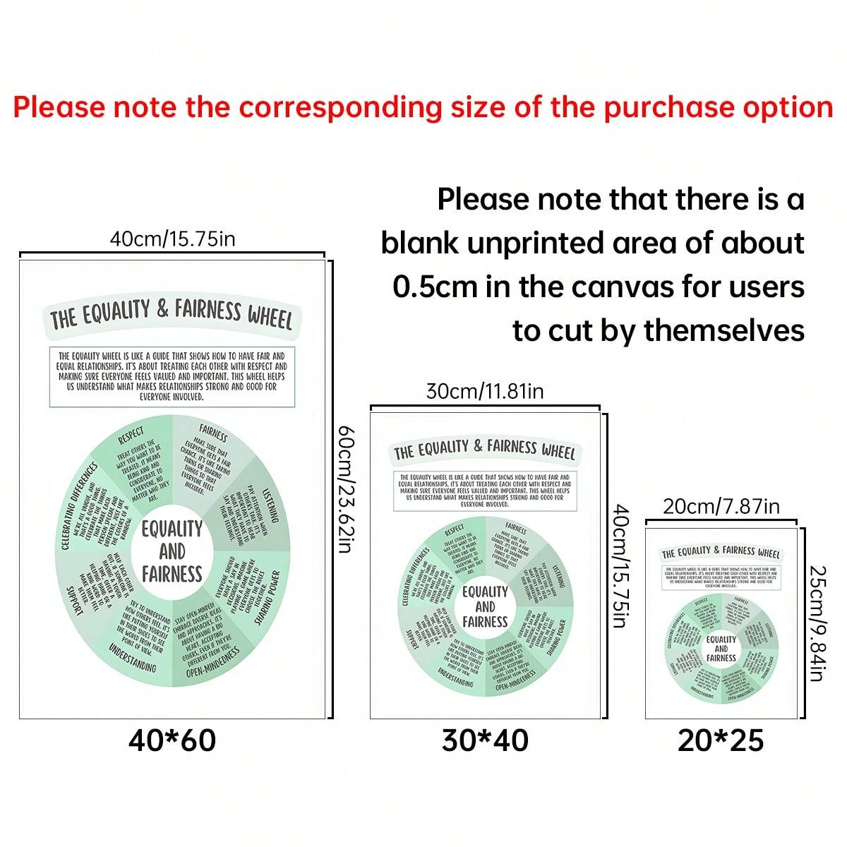 Juego De 2 Piezas De Arte De Pared De Rueda De Poder Y Control Vs ...