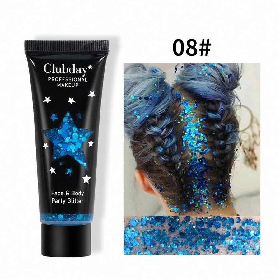 8-Color Explosive Gel Liquid Sequin Body Sequin Gel Chameleon Hose ...