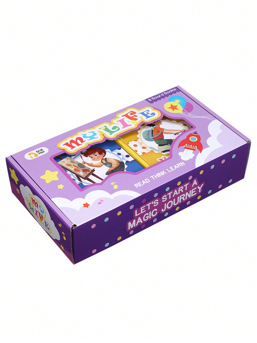 8 Board Books/Set My Life Board Book Set For Preschool Toddlers To ...