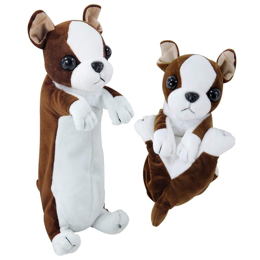 1 Stück Plüsch Hund Federmappe Für Kinder Niedliches Design Cartoon ...