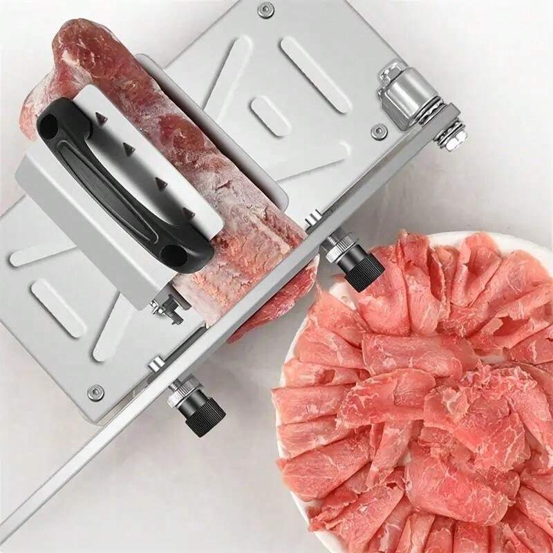 Household Manual Food Fruit Slicer Lamb Beef Slicer Frozen Meat Cutting ...