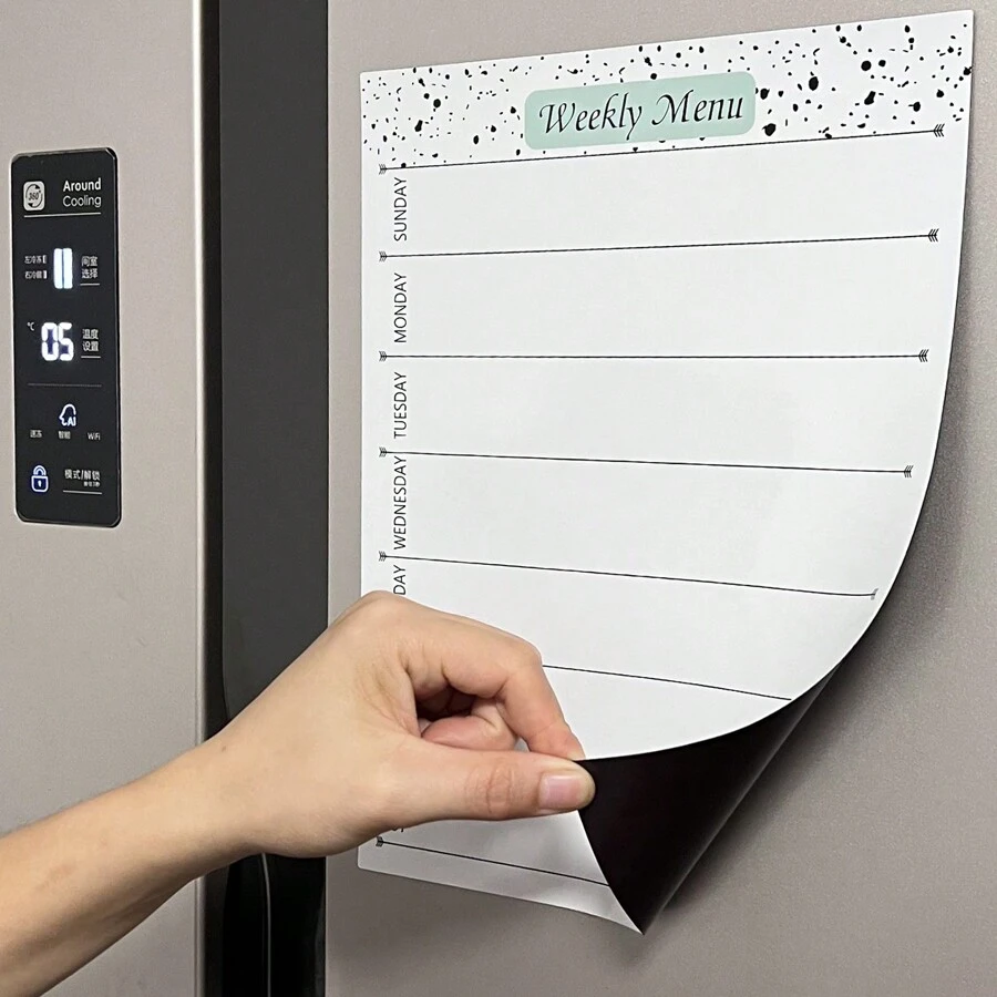 1pc Magnetic Refrigerator Memo Board, Erasable Whiteboard Sticker For ...