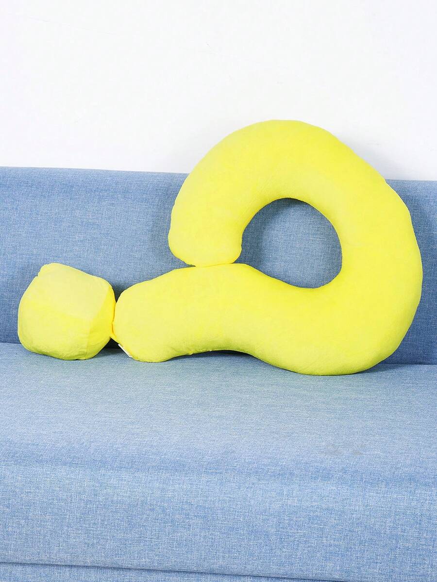 1Pc Question Mark Shape Throw Pillow Office Nap Pillow Cervical Pillow ...