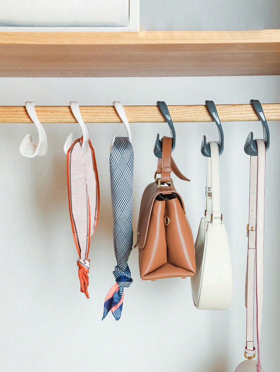 5 Pack Purse Hanger Hook Acrylic Bag Hanger Handbag Tote Bag Rack ...