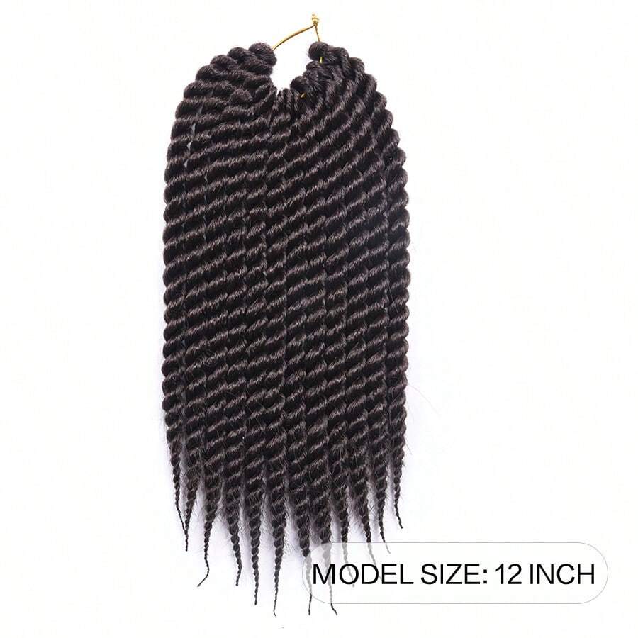 Crochet Braids 12Inch Havana Twist Braids 12Roots Thick Braided ...