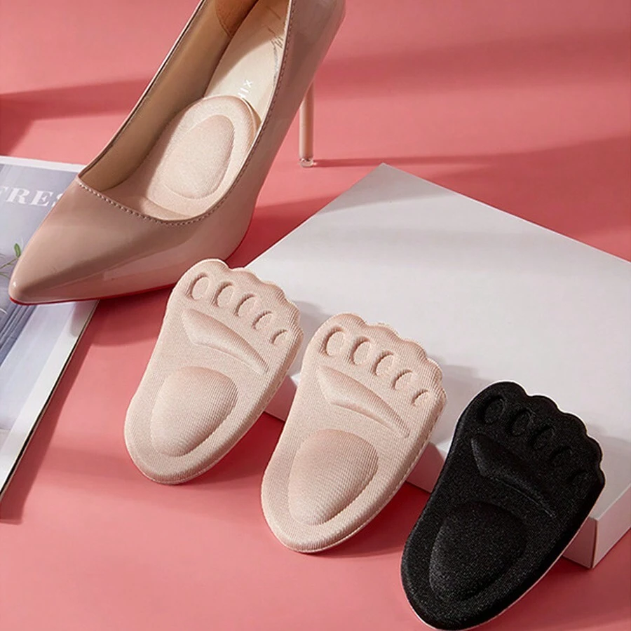 High Heel Cushion Inserts Pads - Ball Of Foot Forefoot Metatarsal ...