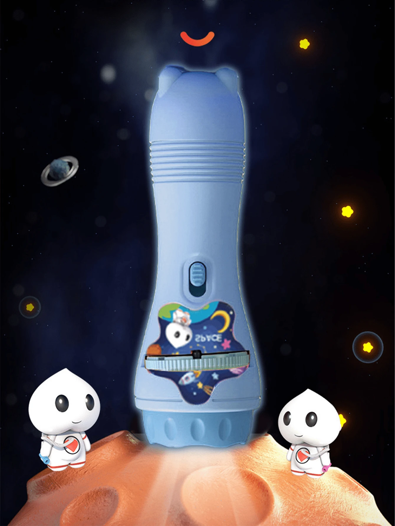 24 Patterns Plastic Projection Flashlight, Cute Random Pattern ...