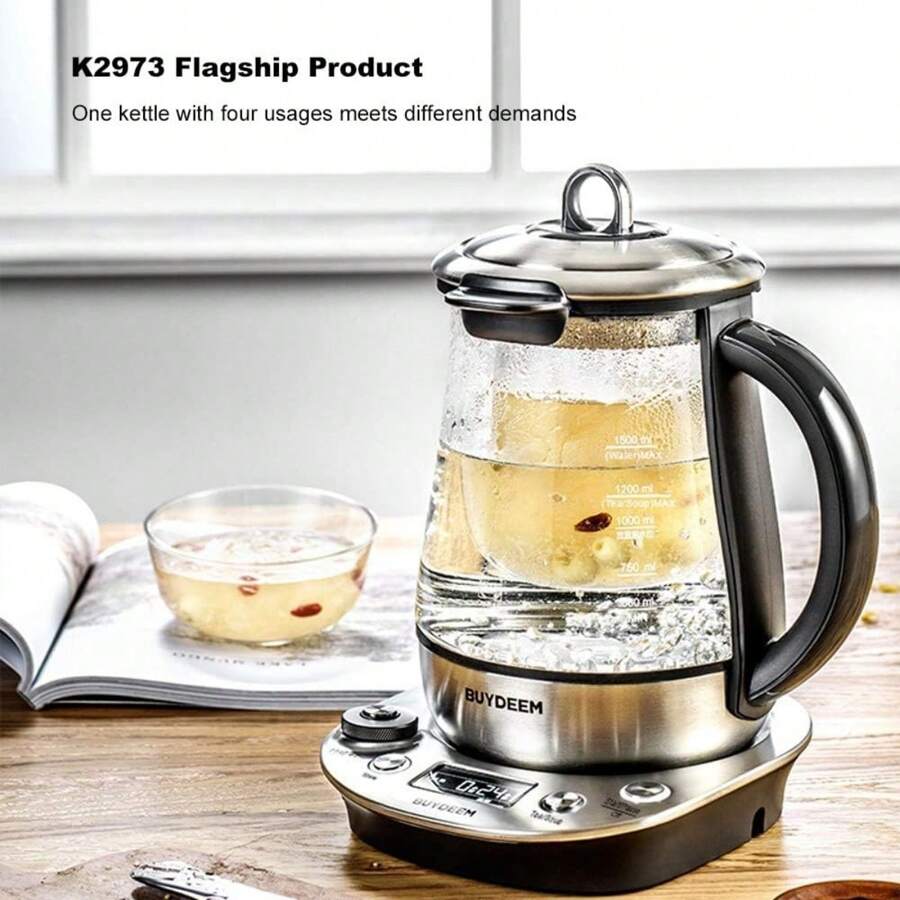 Buydeem K2973 Flagship Health- Care Beverage Tea Maker And Kettle, 8-In ...