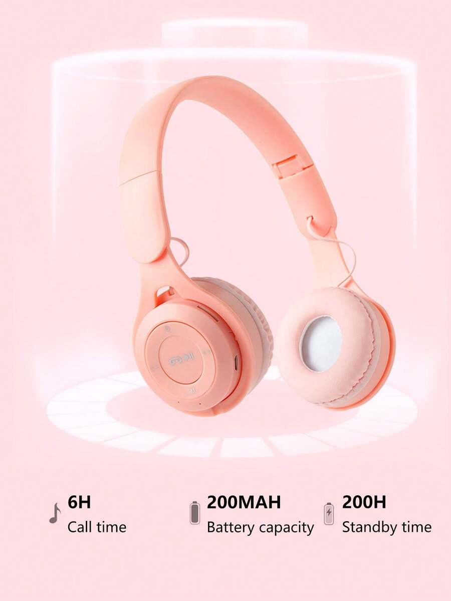 Wireless Headset Foldable, Heavy Bass Headphones, Intelligent Noise ...