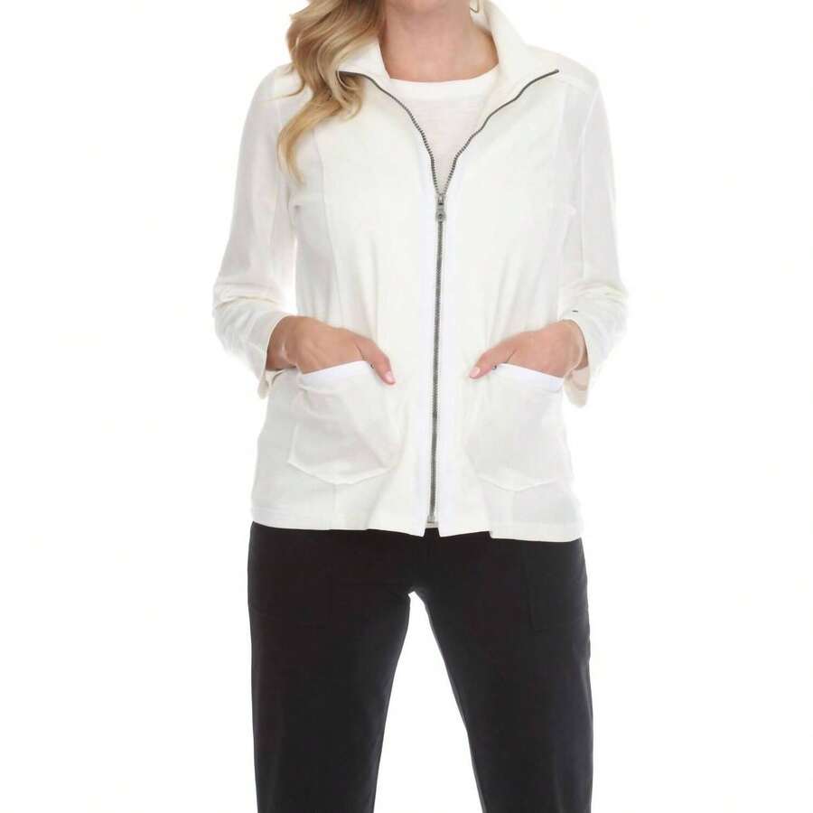 Neon Buddha NEON BUDDHA Sanctuary Jacket In Vanilla | SHEIN USA
