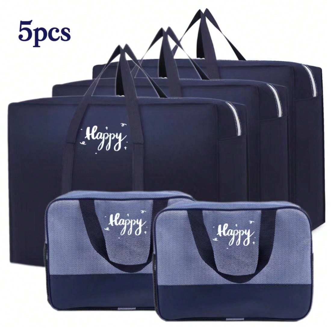 Value Pack Small/Large Travel Packing Cubes Set, Suitcase Clothes Shoes ...