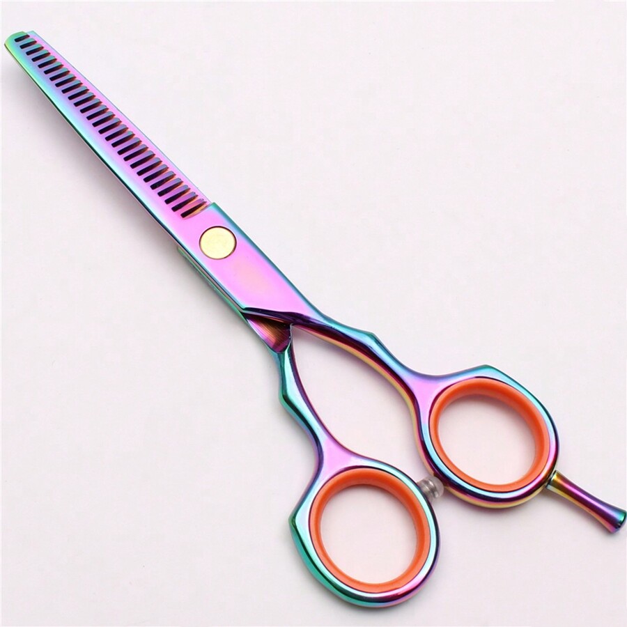 5.5-Inch Professional Hair Cutting Scissors Set, Straight & Texturizing ...