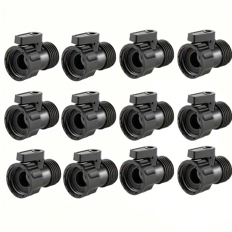12 Pcs Garden Irrigation Hose Connector , Plants Water System With ...