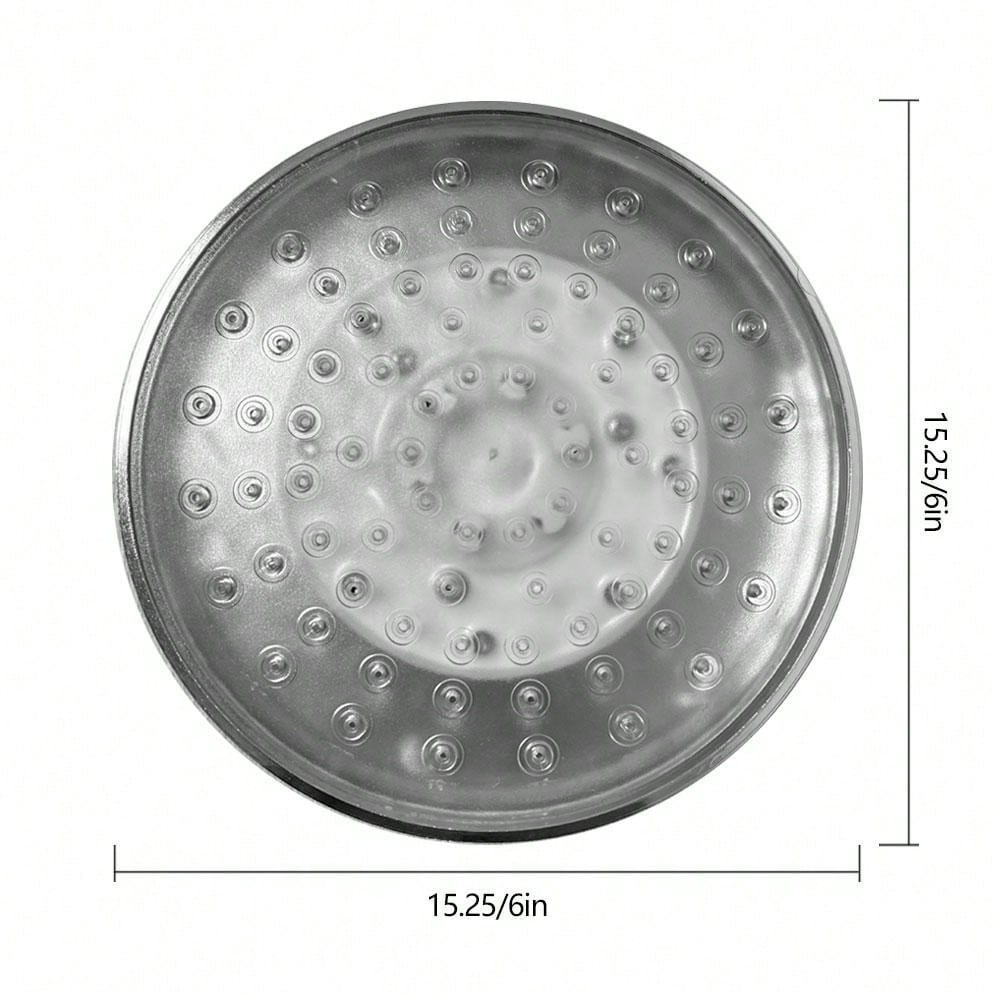 6 inch RGB LED Lampen Douchekop Ronde Automatisch Verandering van ...