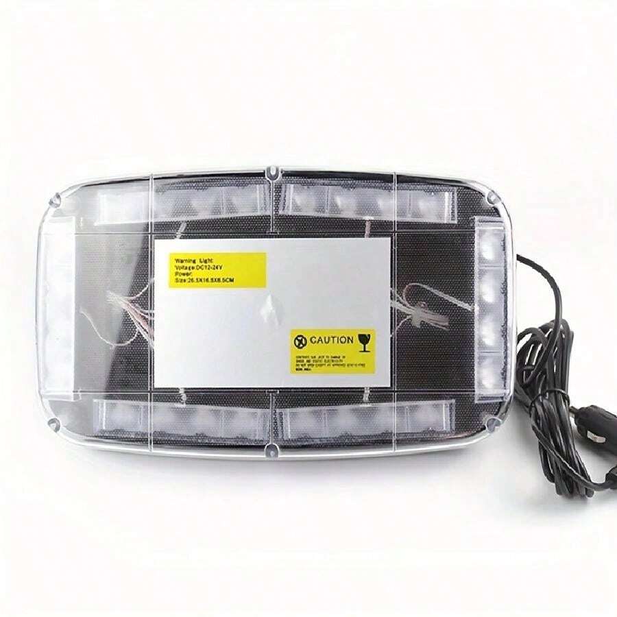 12-24v Cob Mini Short Row Warning Light With 6leds For Cars, Trucks ...