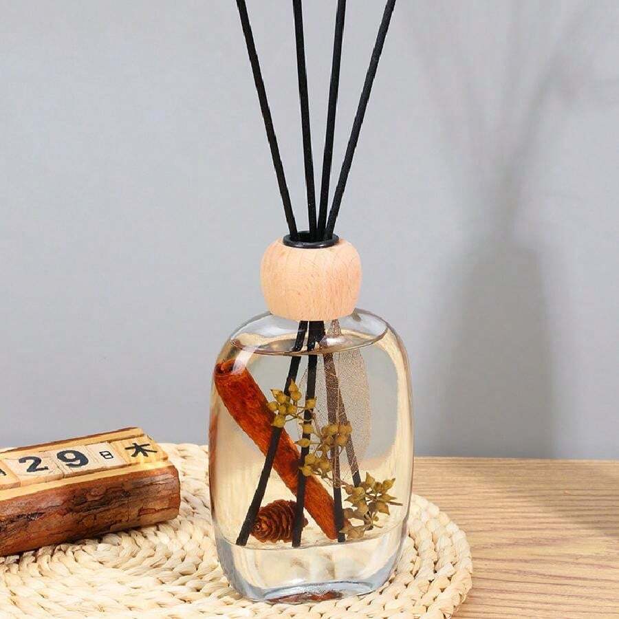 Non-Flame Hydrating Floral Aroma Fragrant Hand Gift Box With Wood Fruit ...