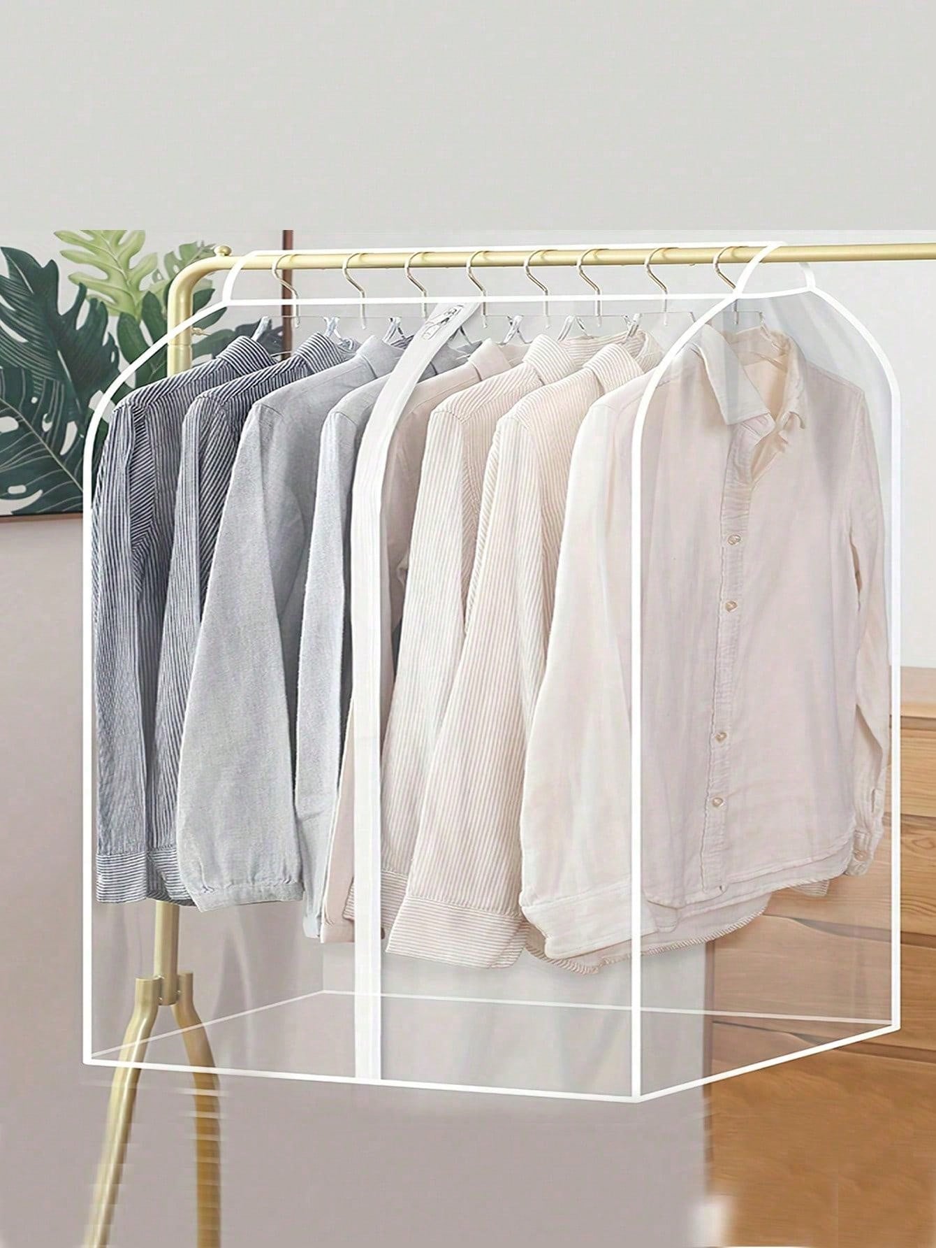 1PC Clothes Dust Cover Hanging Coat Bag, Hanging House Hold Dust Bag ...