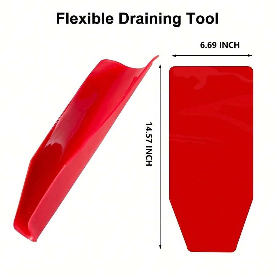 Flexible Draining Tool Oil Funnel, Oil Drain Funnel, Foldable Draining ...
