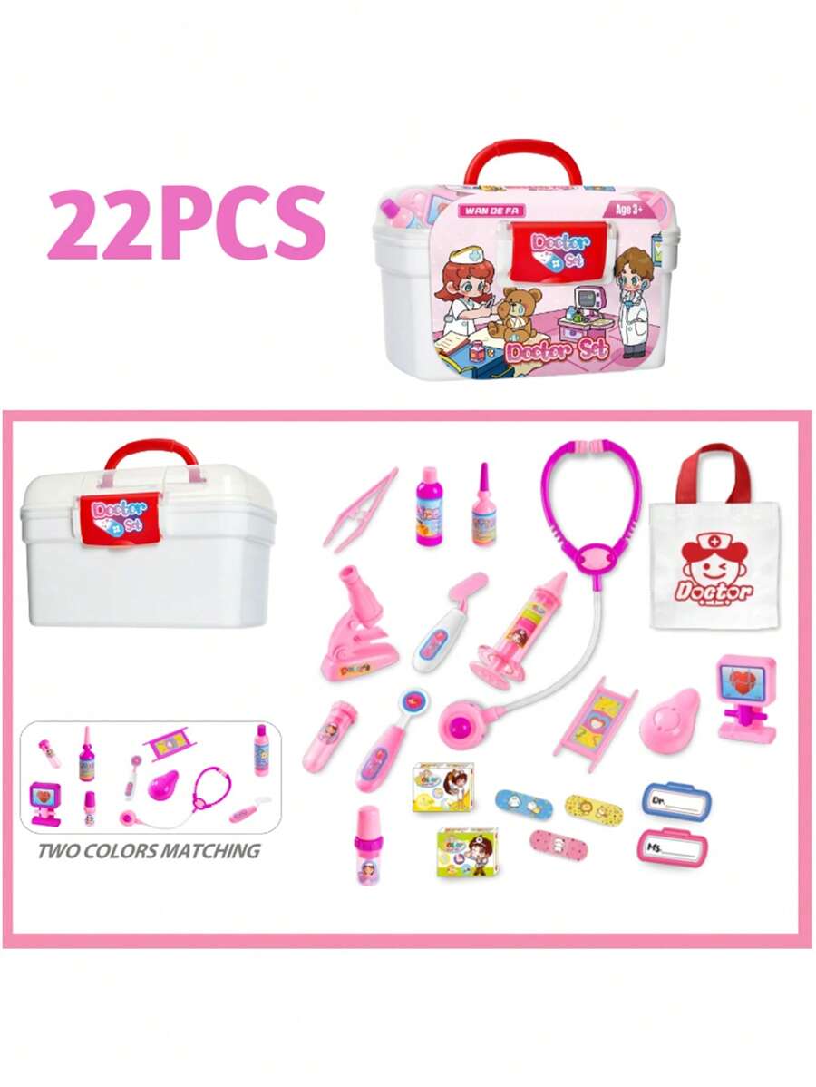 Role-Playing Doctor & Nurse Toy Set For Kids, Parent-Child Interactive ...