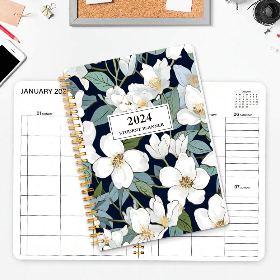 At A Glance Weekly Planner 2024 Weekly Planner Spiral Bound To Do List ...