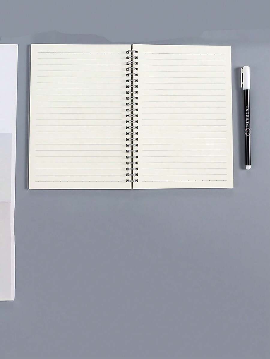 A5 Vintage Spiral Notebook, Simple Student Style Fresh Journal For ...