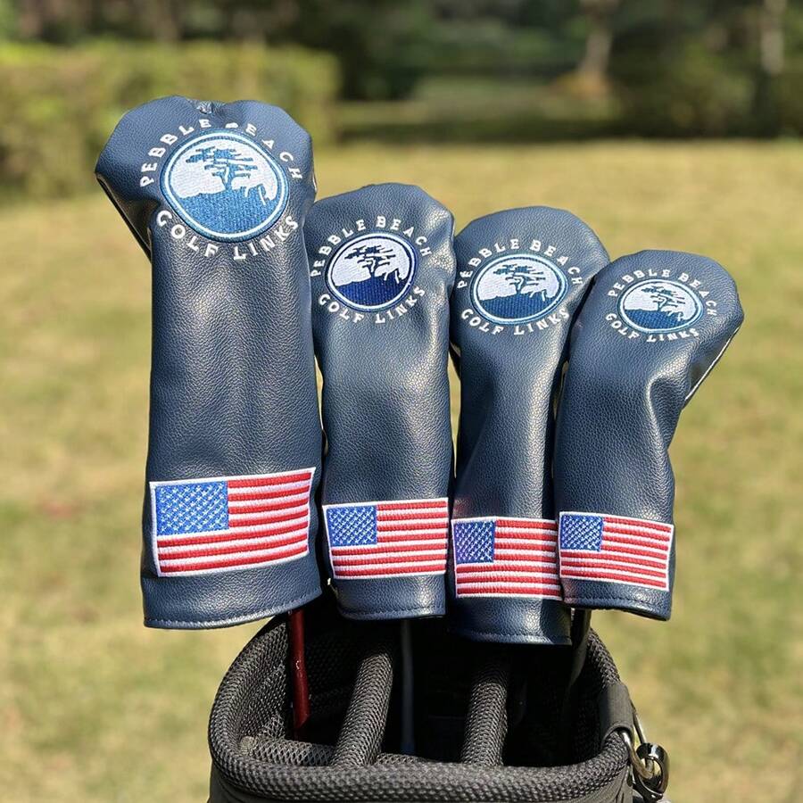 Golf Small Tree Pattern Head Cover Driver Head Covers Fairway Wood Head ...