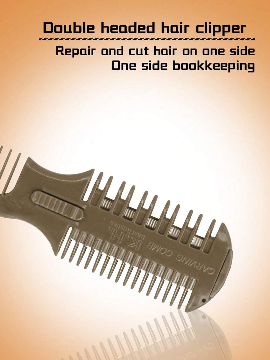 1 Pc Hair Cutter Comb,Double Sided Hair Razor Comb,Hair Thinning ...