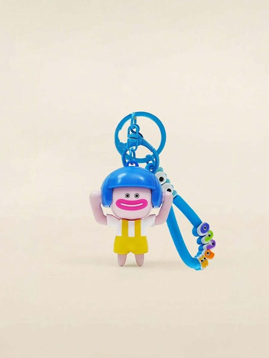 1PC Green Ugly And Cute Face Changing Doll Keychain, Women's Keychain ...