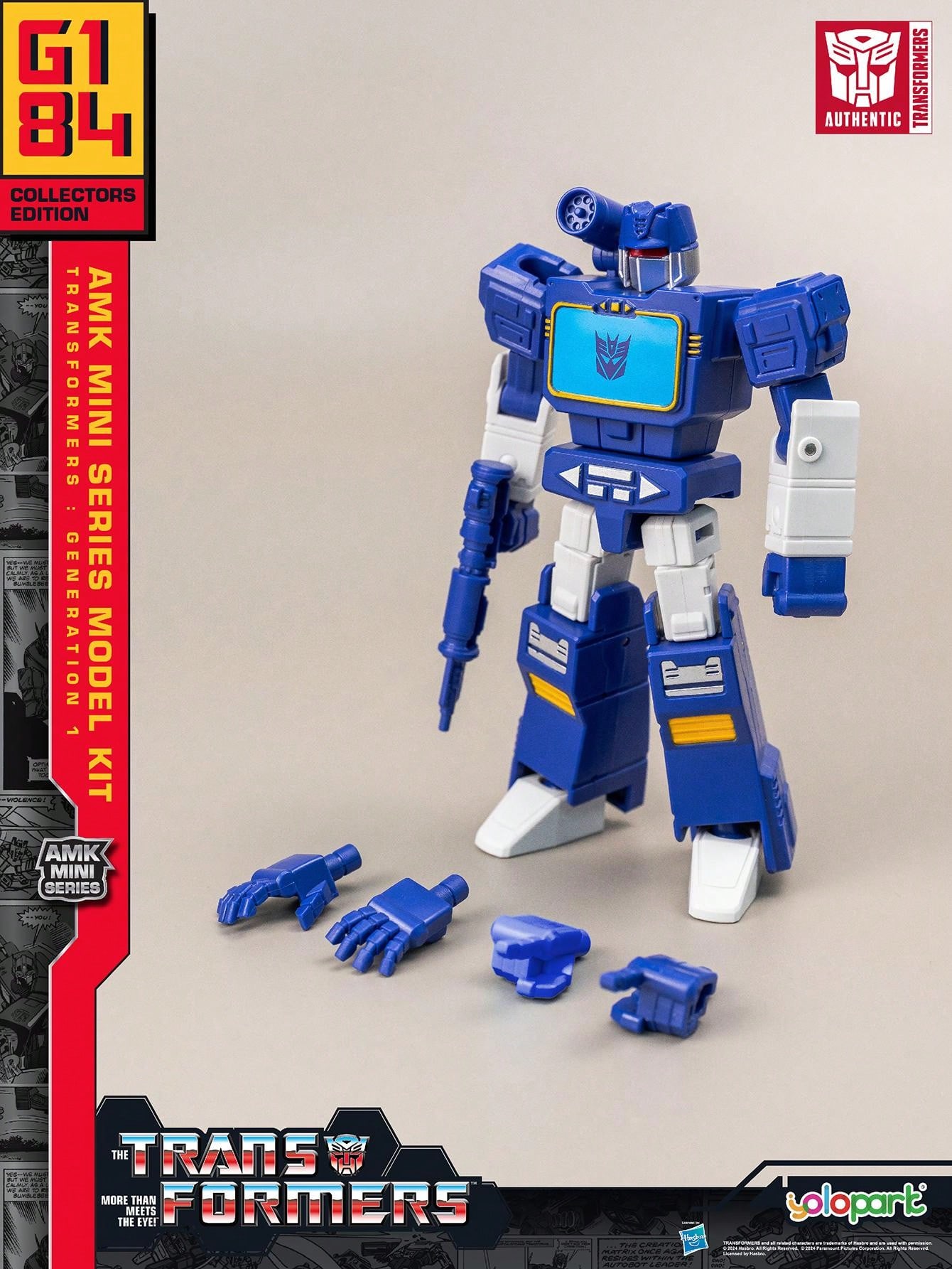 Transformer Soundwave Mini Model Kit, Generation 1, 12cm / 4.72 Inch ...