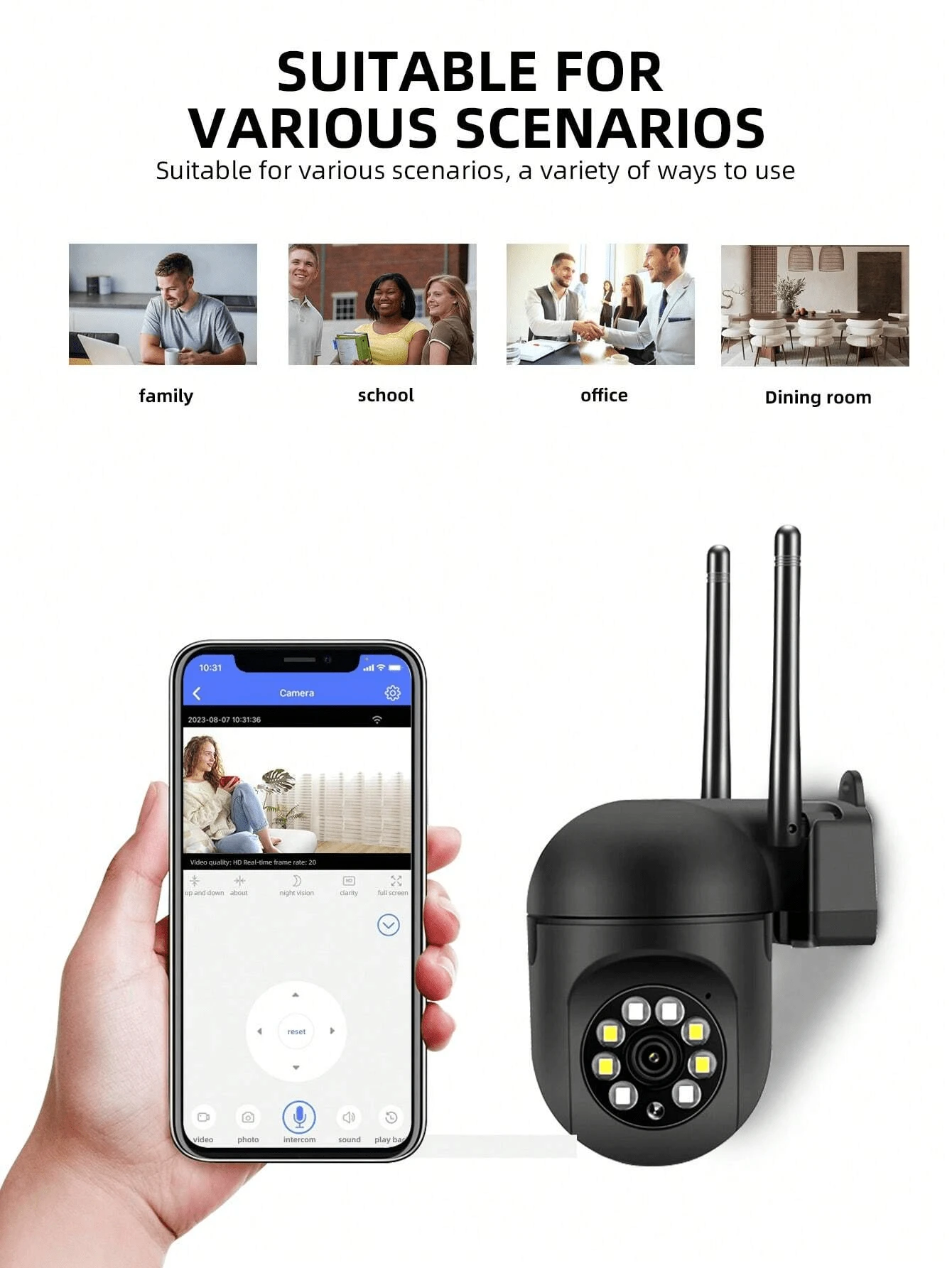 5MP 3MP 2MP HD 1080P, Dual-Band 2.4G+5GWIFI And 2.4GWIFI Optional ...