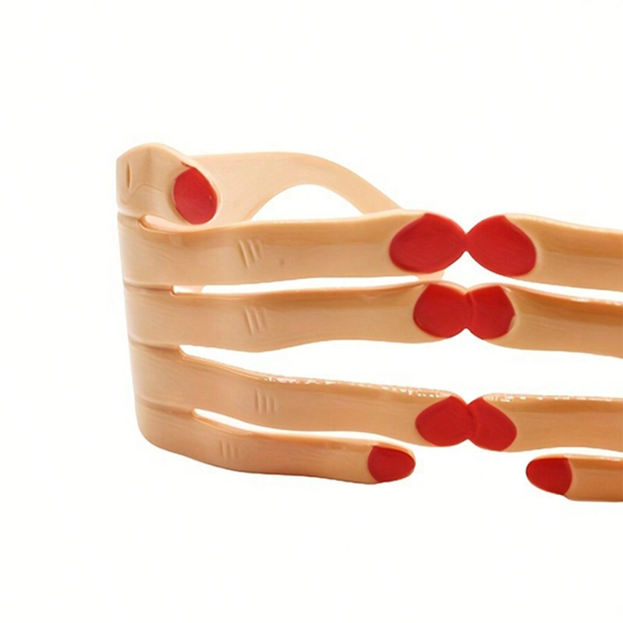 1pc, Novelty Fingers Shaped Glasses Fancy Ball Eye Mask Masquerade ...